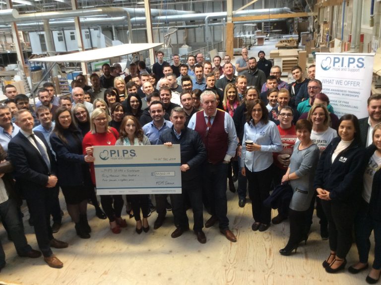 MJM Marine Donates £30,302 To PIPS Hope & Support - Newry Chamber