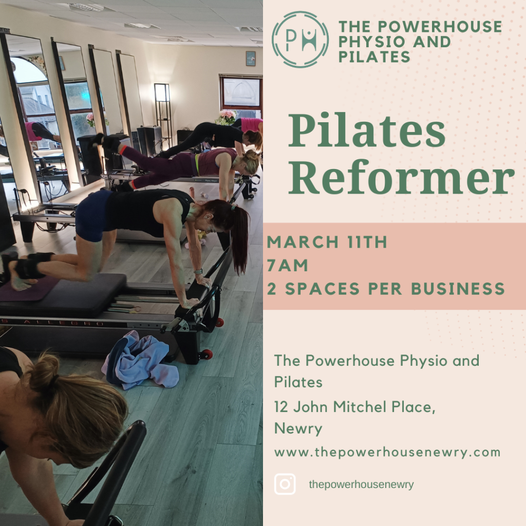 EVENT: Pilates Reformer Taster Class at The Powerhouse Newry - Newry ...